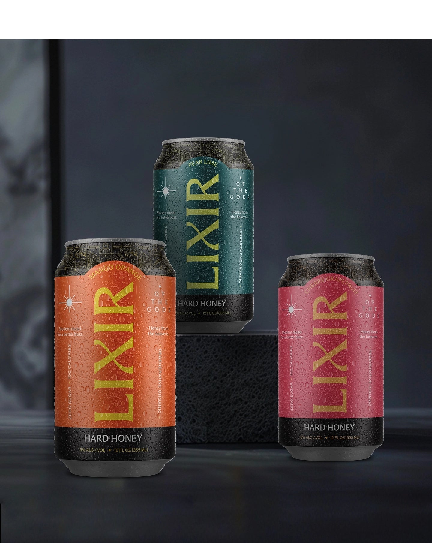 Hard Honey Seltzer Variety Pack – LIXIR of the gods