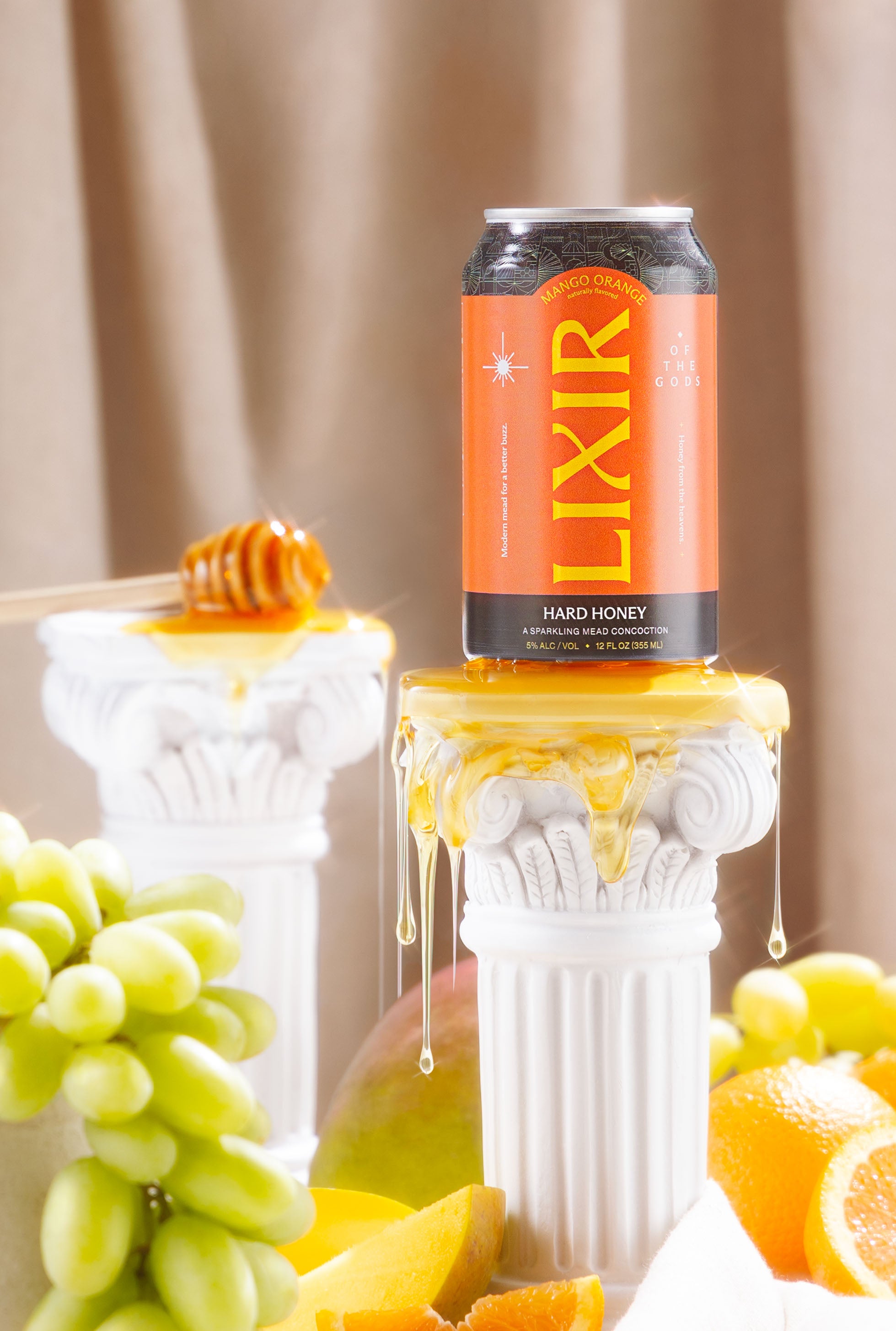 MANGO ORANGE Hard Honey Mead – LIXIR of the gods