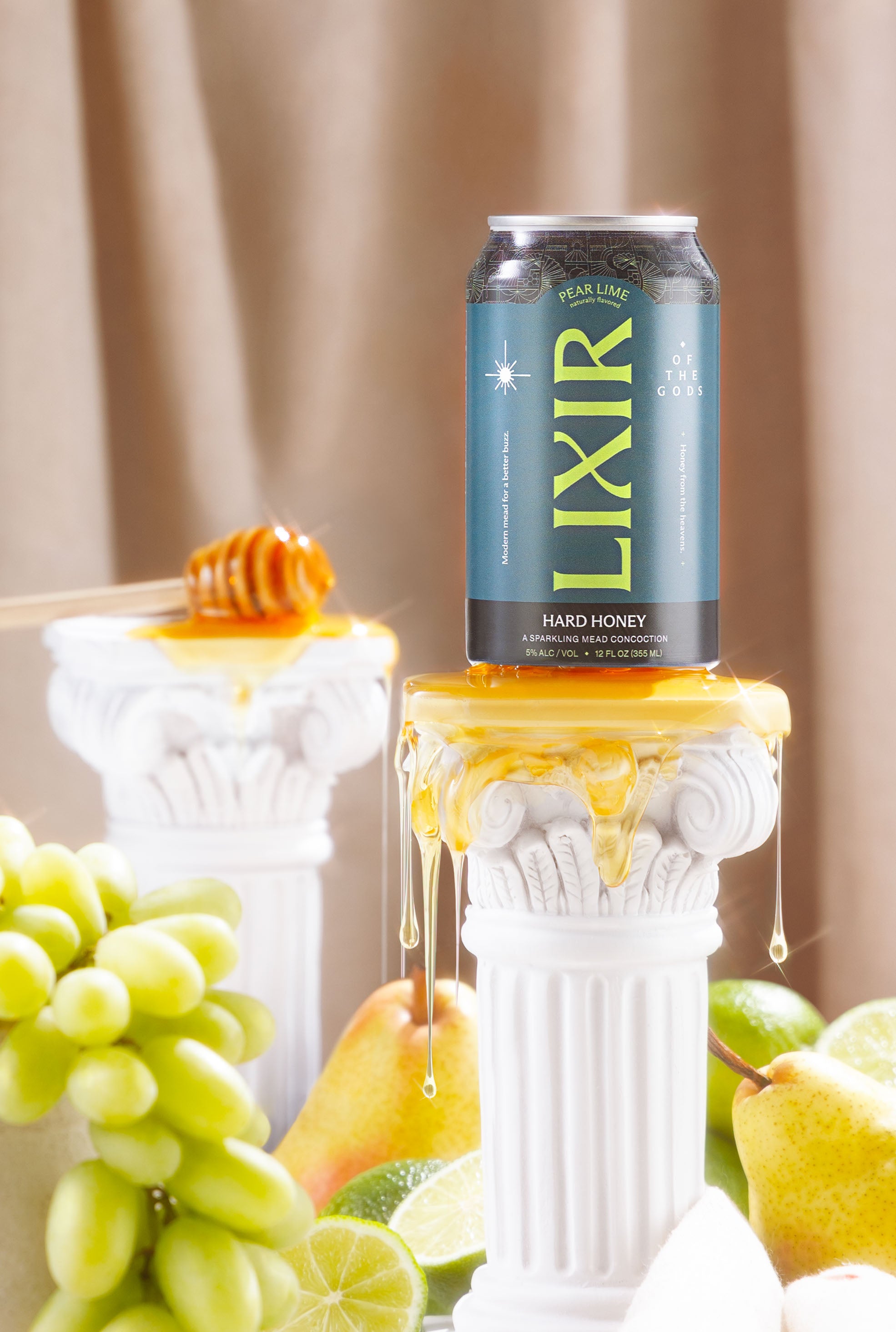 Pear Lime Hard Honey Drink – LIXIR of the gods